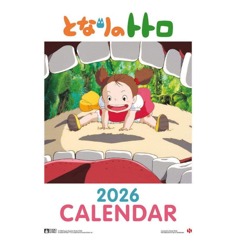My Neighbor Totoro Calendar 2026 *English Version* | statuecollectibles.com